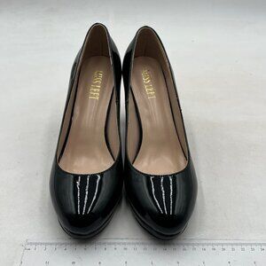 Miss Left | Shoes | Miss Left Black Low Platform Chunky High Heels Slip ...